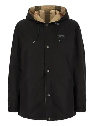 Burberry Reversible Hooded Jacket - Multicolor