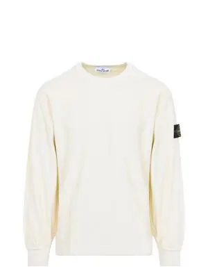 Stone Island Ribbed Cotton Sweatshirt - Multicolor