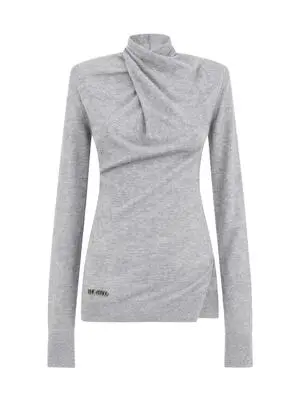 Attico Wool Jersey - Gray