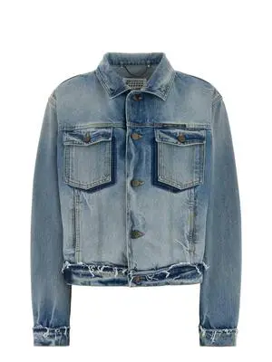 MAISON MARGIELA Denim Jacket - Blue