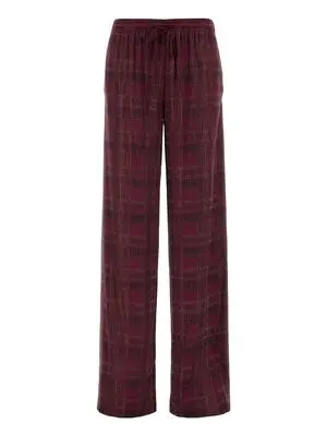 ERMANO SCERVINO Ermanno Scervino Printed Silk Pant - Multicolor