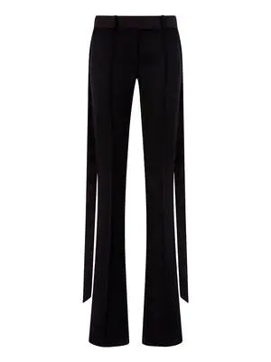Attico THE ATTICO Wool Wide Leg Pants Multicolor