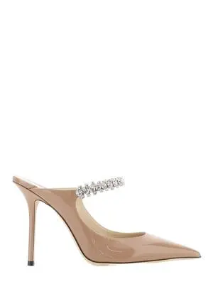 JIMMY CHOO Bing 100 Mules - Pink