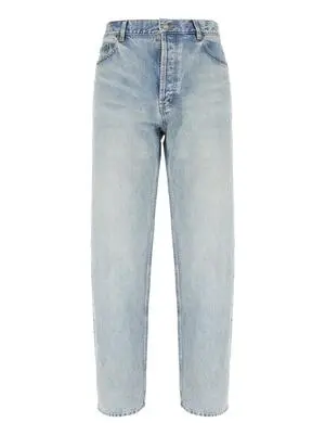 Saint Laurent Straight Leg Jeans - Multicolor