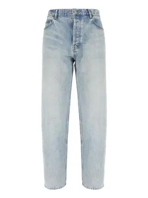 Saint Laurent Straight Leg Jeans - Multicolor