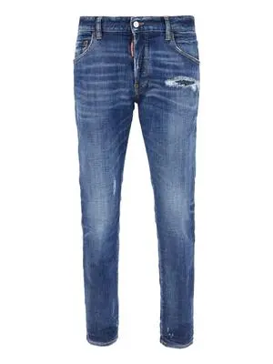 Dsquared2 Distressed Denim Jeans - Multicolor