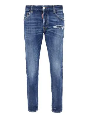 Dsquared2 Distressed Denim Jeans - Multicolor