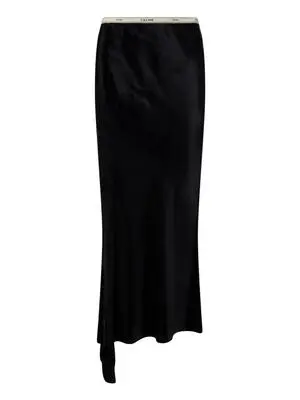 Celine CELINE Viscose Satin Midi Skirt Black