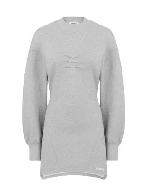 Attico Heather Mini Dress - Gray