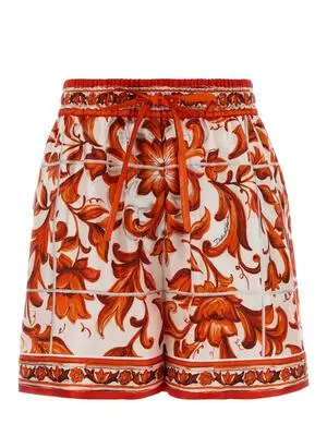 Dolce & Gabbana Twill Maiolica Arancione - Multicolor