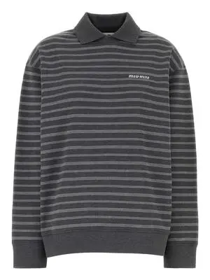 Miu Miu Sweatshirt - Gray