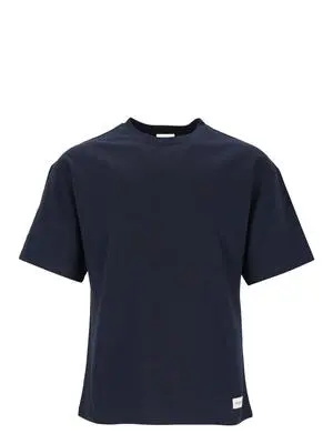 Saint Laurent Oversized Cotton T-shirt By - Blue