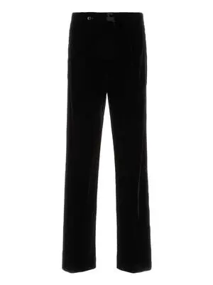 Giorgio Armani Velvet Pant - Black
