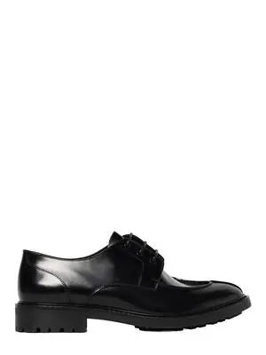 Saint Laurent Calf Skin Brogue Shoes - Black