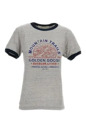 GOLDEN GOOSE Graphic T-shirt - Multicolor
