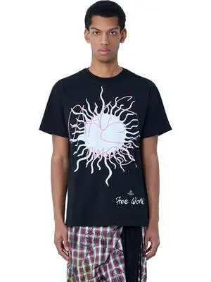 VIVIENNE WESTWOOD Sun Classic T-shirt - Black
