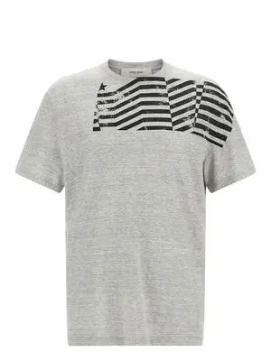 GOLDEN GOOSE Journey' T-shirt - Gray