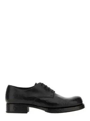 Prada Vitello Loafers - Black