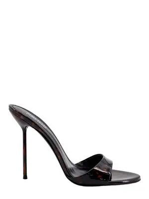 Paris Texas Lidia Patent Leather Sandals - Multicolor