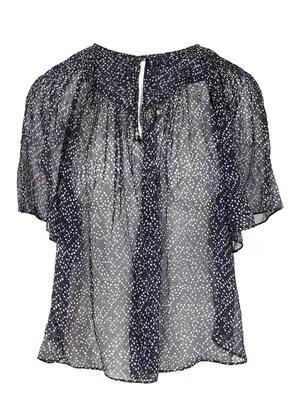ISABEL MARANT ÉTOILE ISABEL MARANT ETOILE Printed Short Sleeve Blouse