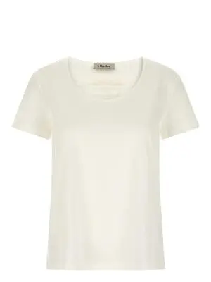 Max Mara Cotton Jersey T-shirt - White