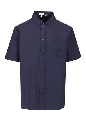 Loewe Short-sleeved Shirt - Blue