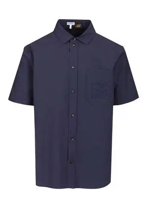 Loewe Short-sleeved Shirt - Blue