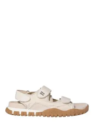 Miu Miu Heeled Sandal - Cream