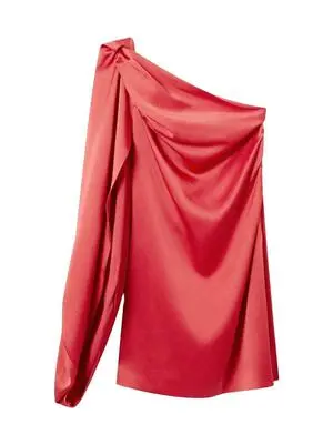 Stella McCartney One-shoulder Dress - Red