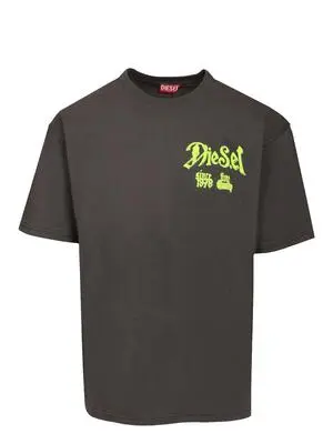 DIESEL® Cotton T-shirt - Black