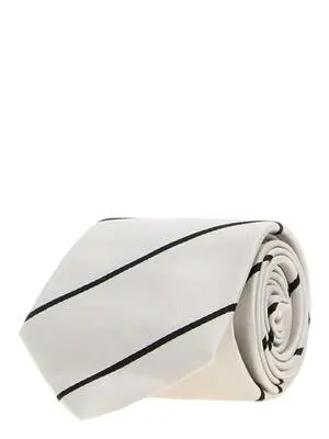 TOM FORD Embroidered Silk Tie - Multicolor