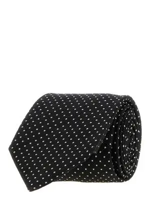 TOM FORD Tom Ford Men Embroidered Silk Tie Multicolor