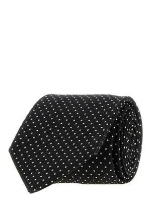 TOM FORD Embroidered Silk Tie - Multicolor