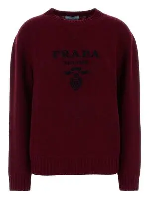 Prada Wool Blend Sweater - Red