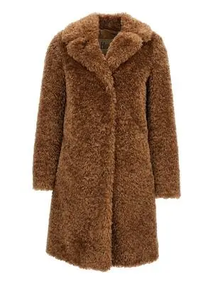 Herno Faux Fur Coat - Multicolor