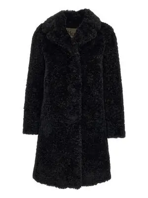 Herno Faux Fur Coat - Multicolor