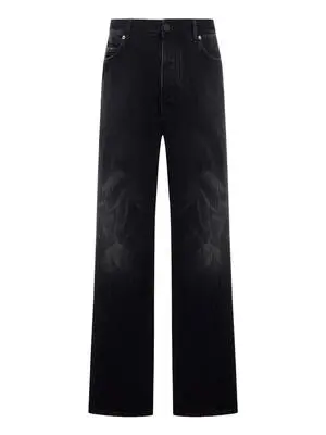 Balenciaga Black Denim Jeans - Multicolor