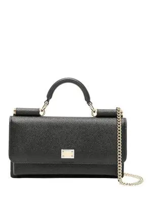 Dolce & Gabbana Embossed Clutch - Black