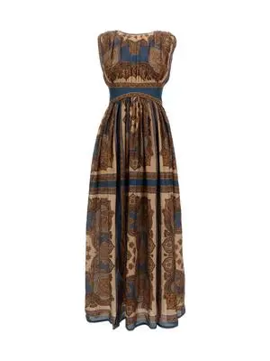 Zimmermann Mahon Waisted Maxi Dress - Multicolor