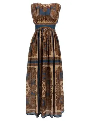 Zimmermann Mahon Waisted Maxi Dress - Multicolor