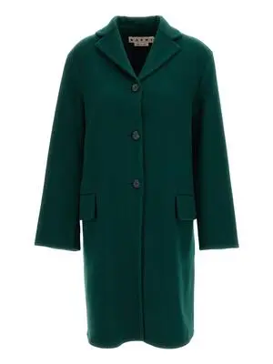 Marni Wool And Cashmere Coat - Multicolor