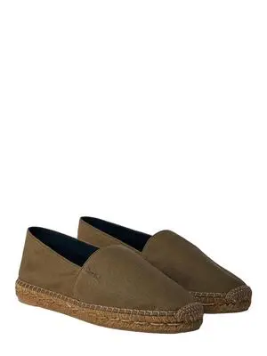 Saint Laurent Cotton Espadrilles - Brown