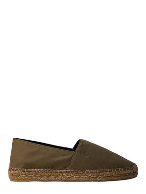 Saint Laurent Cotton Espadrilles - Brown