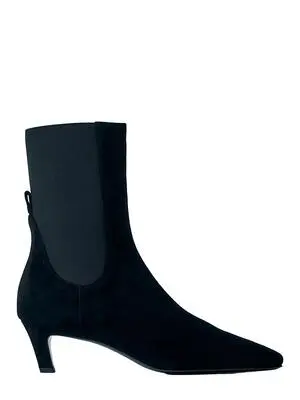 TOTEME Suede Boots - Black