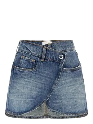 Coperni Denim Skirt - Multicolor