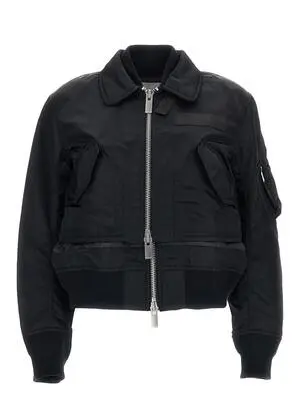 Sacai Nylon Twill Blouson - Multicolor
