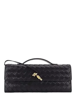 Bottega Veneta Intrecciato Leather Clutch - Multicolor
