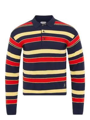 JW Anderson Jw Anderson Men Knitted Rugby Polo Multicolor