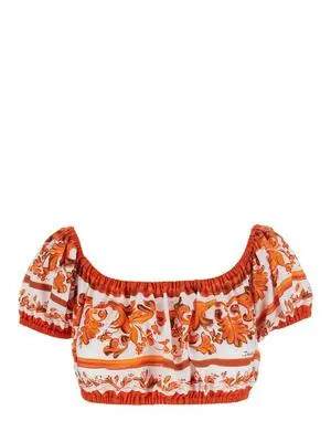 Dolce & Gabbana Maiolica Top - Multicolor