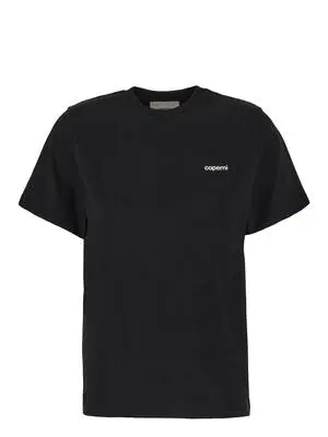 Coperni COPERNI Logo Print Short Sleeve T-Shirt Multicolor